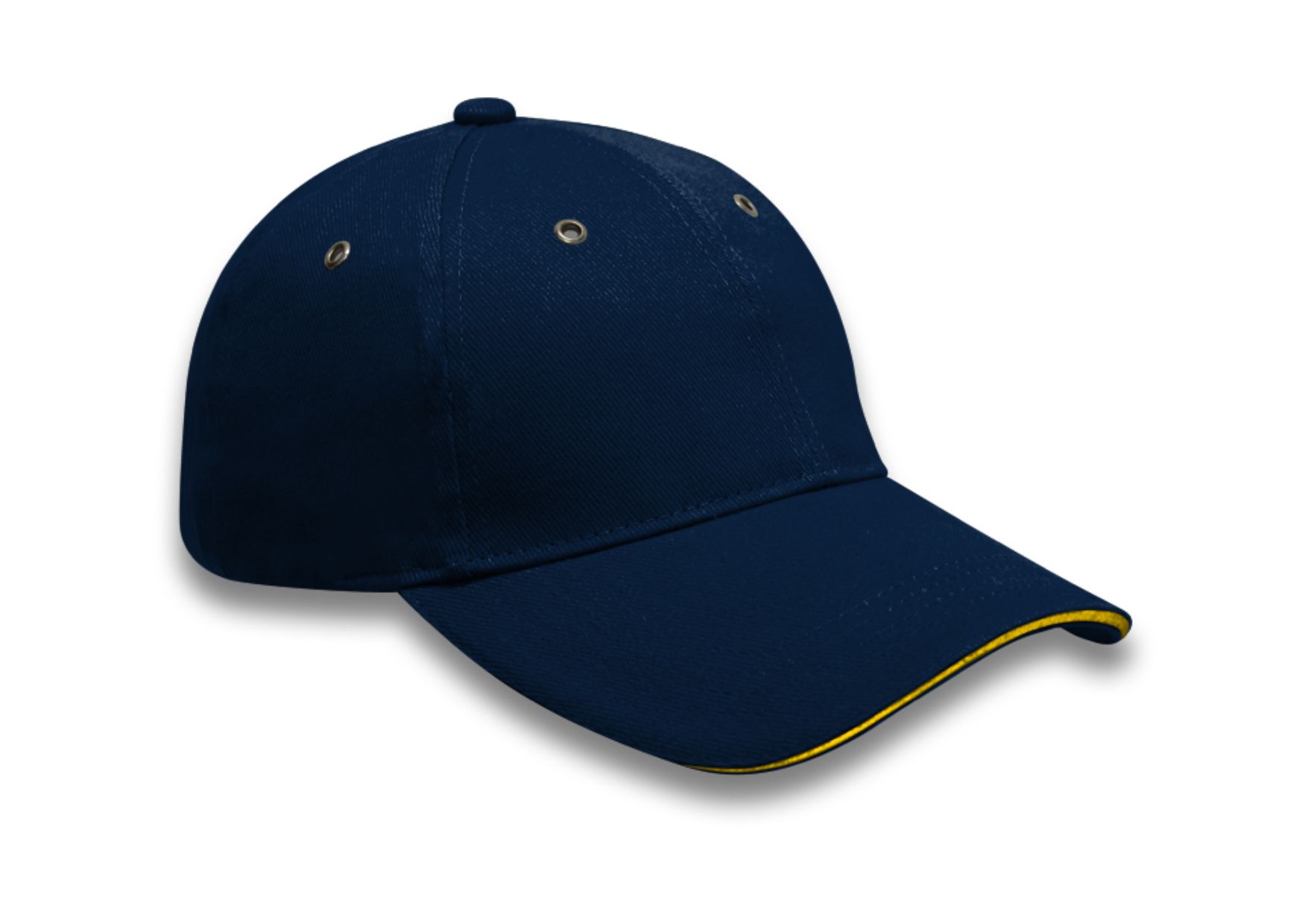6 Panel Caps: Classic Sandwich